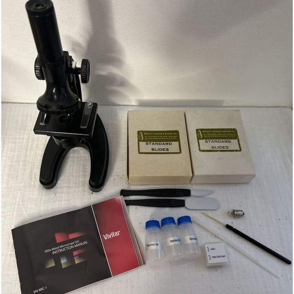 Vivitar | Toys | Vivitar Microscope 90x Metal Set With Accessories 2 ...